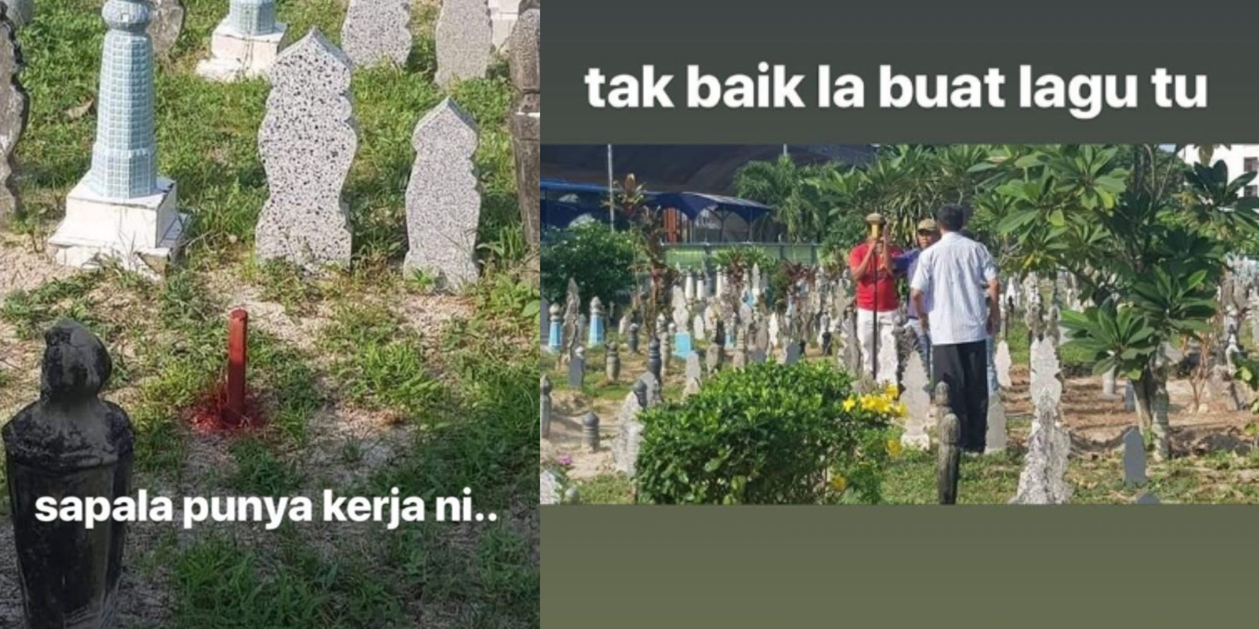 "Habis Tapak Kubur Pacak Tiang Kayu," Kariah Masjid Bantah Projek LRT ...