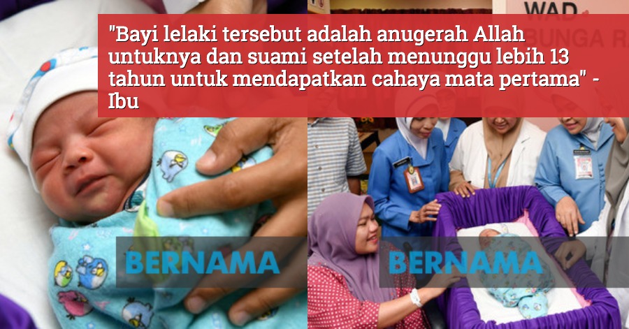 Bayi Pertama Menerusi Pemindahan Embrio Selepas Dibeku Enam Tahun Lahir ...
