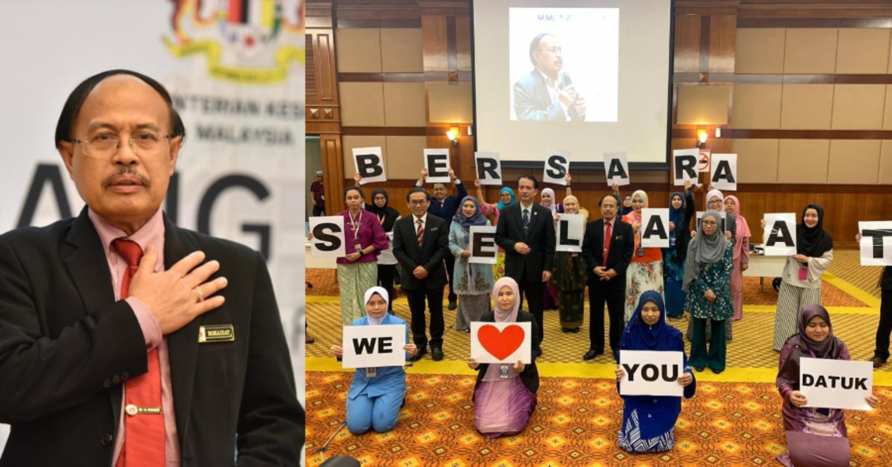 “Terima Kasih Dr. Rohaizat”, Datuk Noor Hisham Sebak, Salah Seorang ...