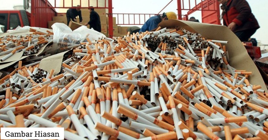 PGA Rampas Rokok Haram Bernilai Lebih RM3 Juta