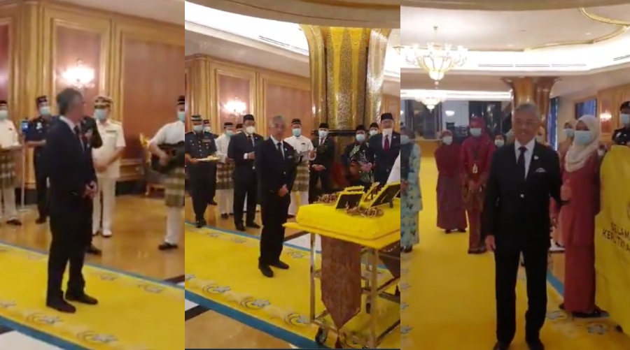 (Video) YDP Agong Terima Kejutan Nyanyian Lagu, Kek & Pulut Kuning ...