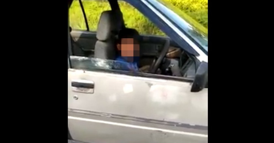 Kanak-Kanak Pandu Kereta: Bapa Disaman