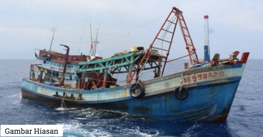 APMM Usir Tiga Bot Nelayan Vietnam Ceroboh Perairan Negara