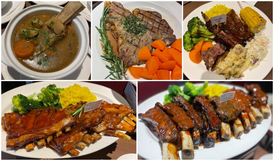 Puas Hati Makan 'Festive Beef Ribs Platter' Kat Tony Roma's, Daging ...