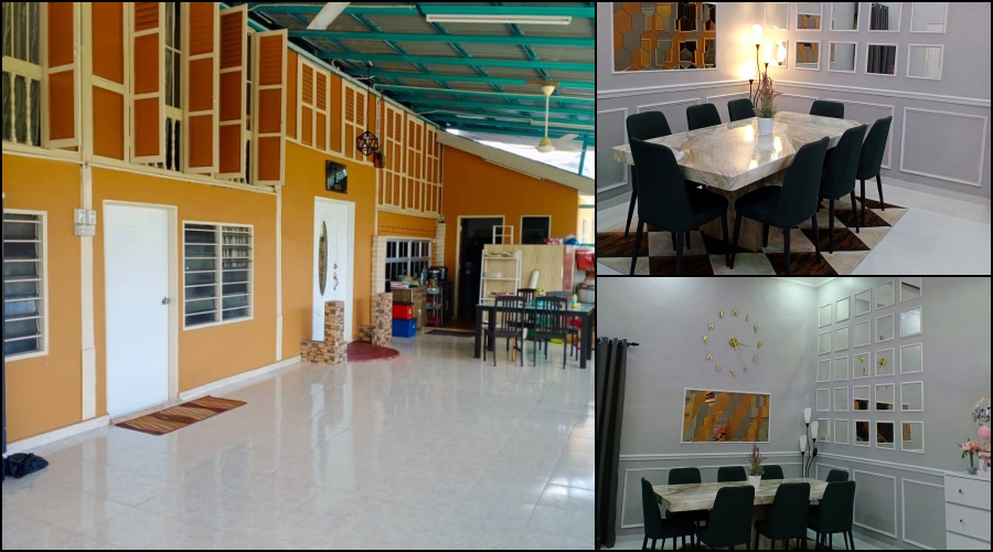 Dari Luar Rumah Kampung Biasa, Deko Dalam Rumah Konsep Ala-Ala ...