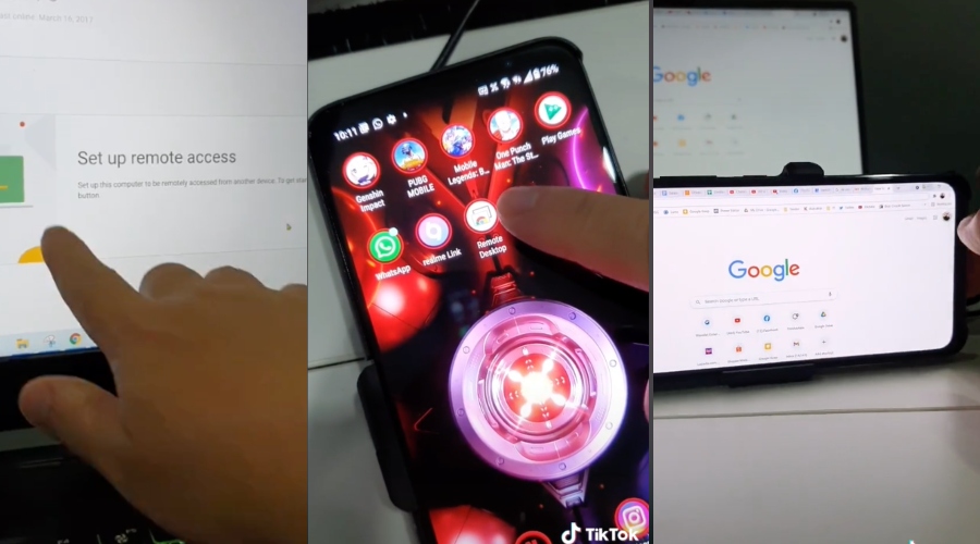 (Video) Ini Cara Mudah Nak 'Control' Komputer Guna Smartphone