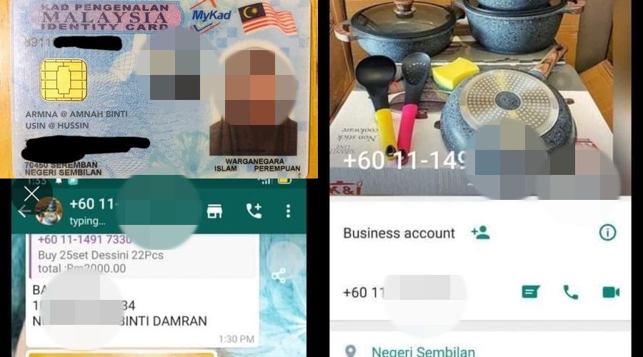 Kad Pengenalan Wanita Ini Hilang Pada Tahun 2019, 'Scammer' Salah Guna ...
