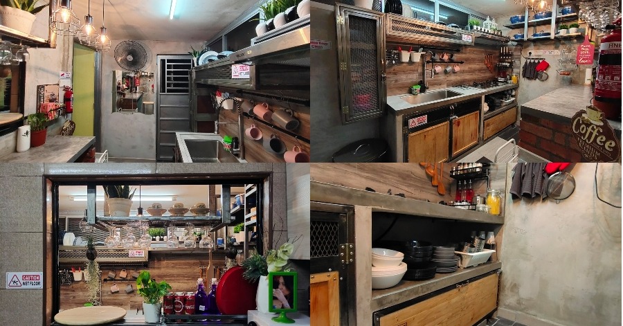 Ikut Warna Asli Bata, Simen & Besi, Abang Ni Deko Dapur Ikut Konsep ...