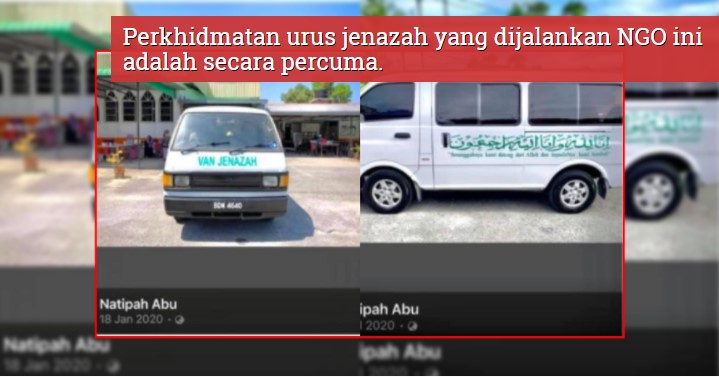 Sedekah Jumaat: NGO Rayu Sumbangan Awam RM25,000 Beli Van Jenazah Terpakai