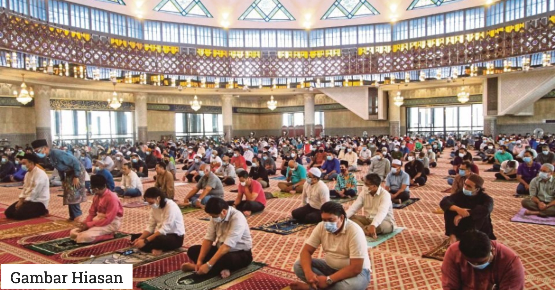 Jarak Fizikal Antara Jemaah Dikurang Kepada Satu Meter - JAWI