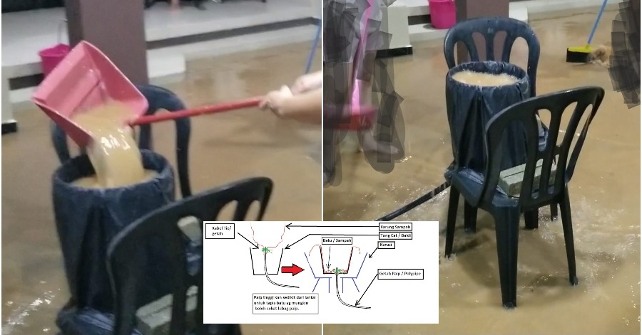 Guna Baldi, Plastik & Paip, Abang Ni Kongsi Teknik Mudah Nak Buang Air ...
