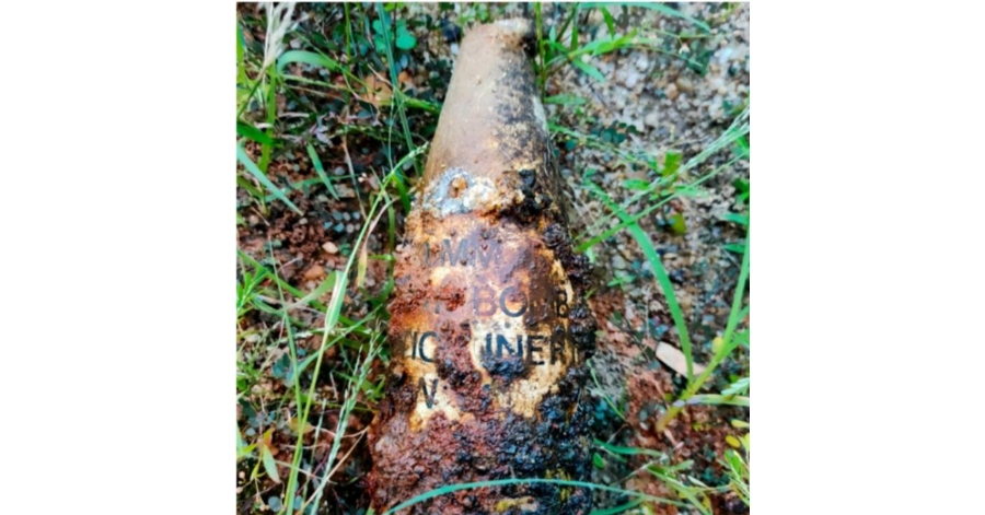 Bom Mortar Ditemukan Di Tepi Sungai