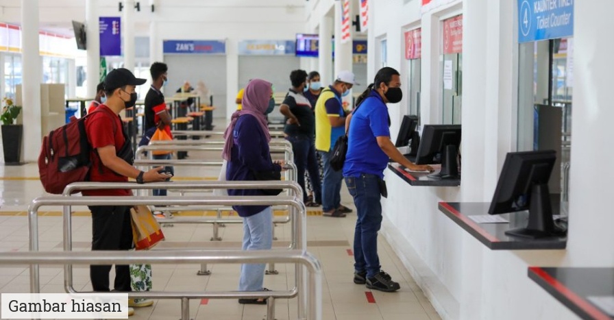 Tiket Bas Balik Raya Laris Bak Pisang Goreng Panas