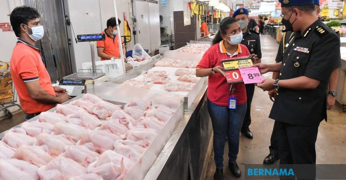 Peniaga Patuh Jual Ayam, Telur Ikut Harga Siling Baharu