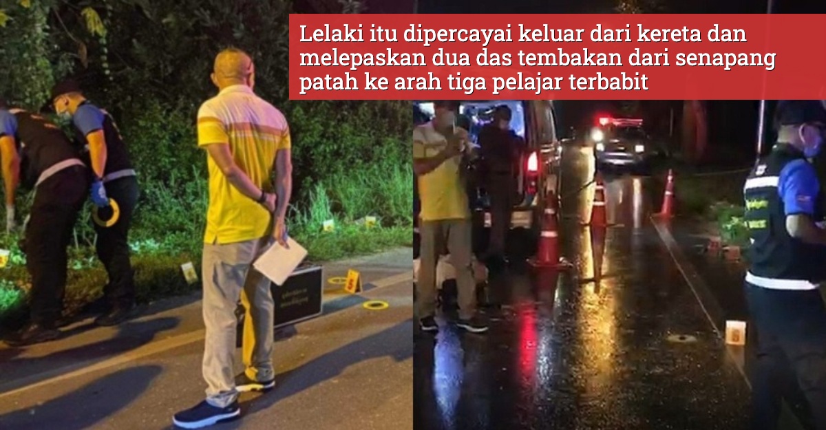 Terlibat Kemalangan Dengan Kereta BMW, Tiga Pelajar Maut Dipercayai Ditembak Pemandu