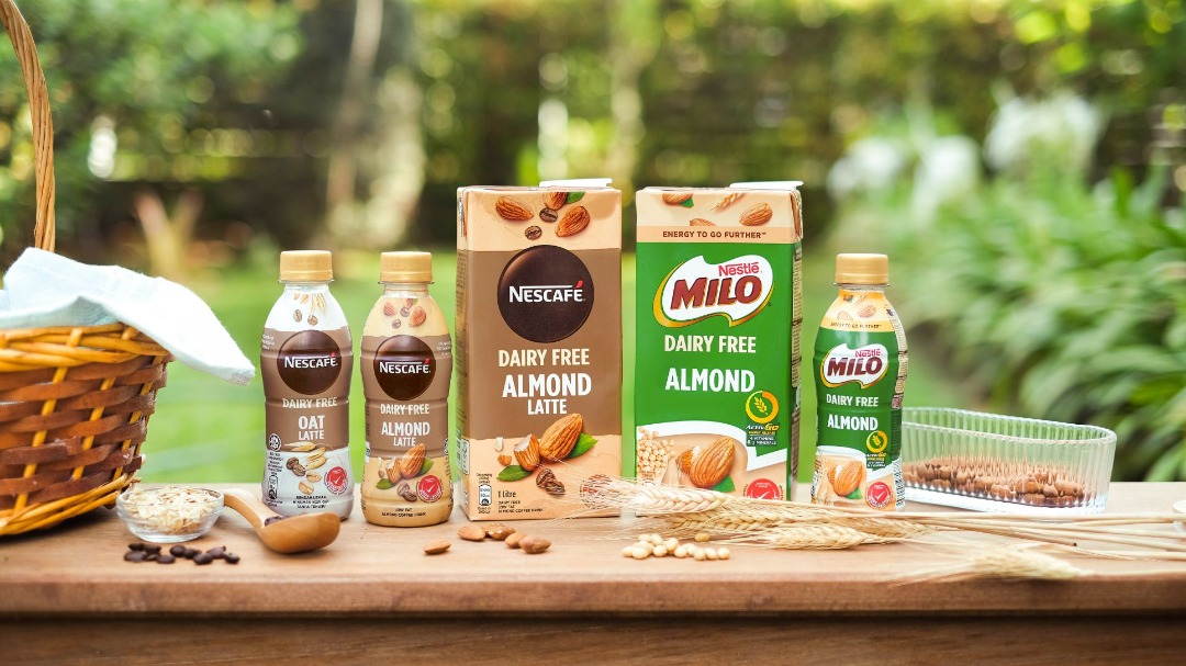 Nestlé Keluarkan Rangkaian Dua Minuman Tanpa Tenusu, Almond Latte & Oat ...