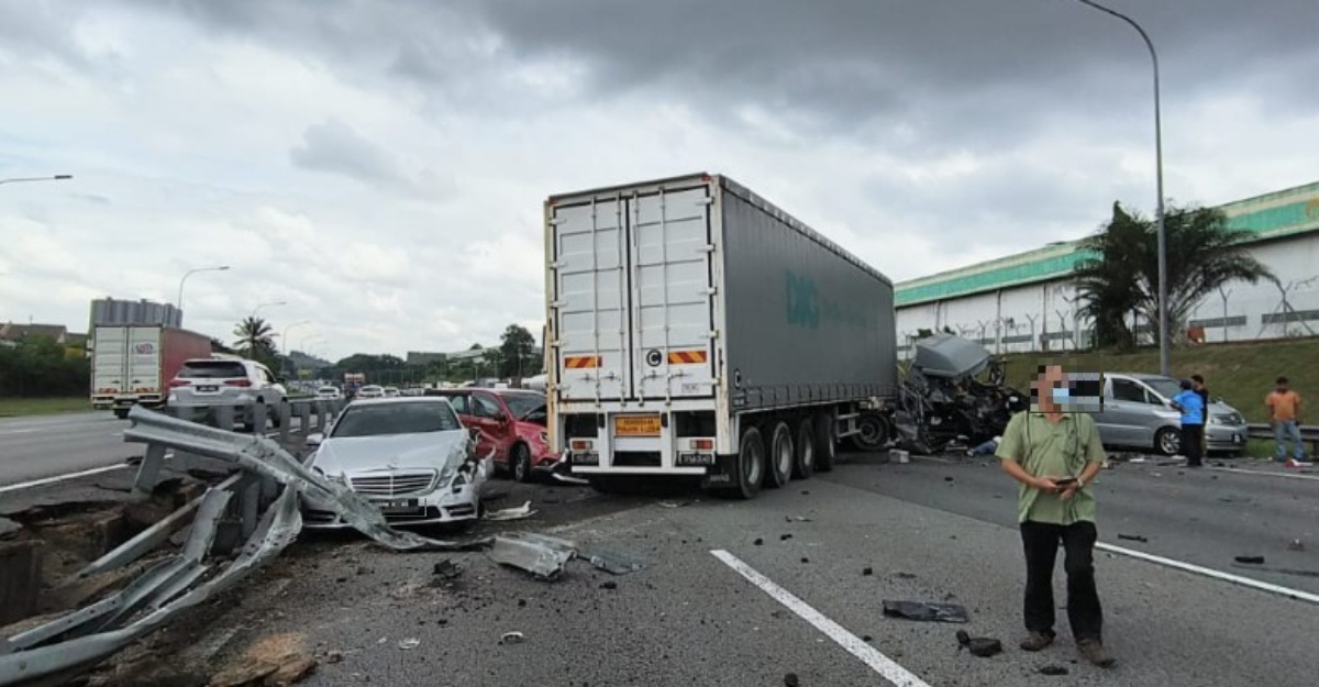 Pemandu Lori Maut Dalam Nahas Babitkan Lima Kenderaan Di Nilai