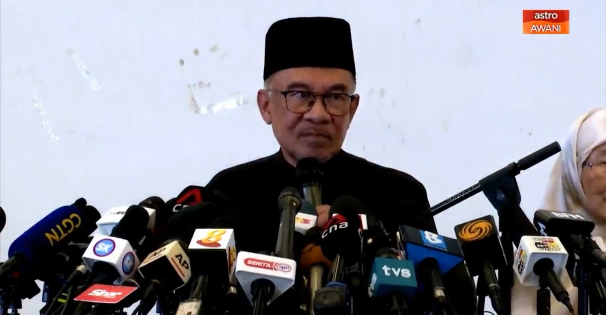 Usul Undi Percaya Akan Dibuat Pada Sidang Pertama Parlimen Kerajaan Perpaduan - Anwar