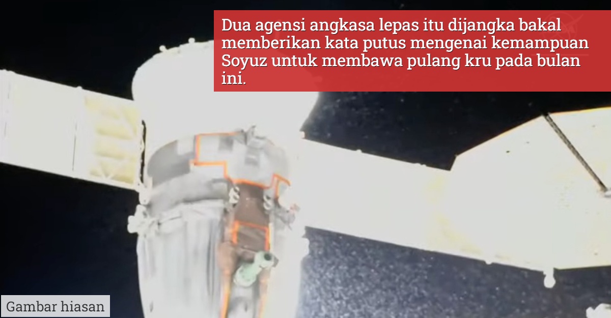 Tiga Angkasawan Terperangkap Di ISS, Tangki Kapal Angkasa Nak Bawa ...