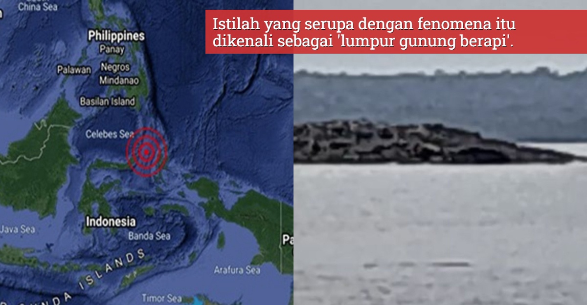 Pulau 'Misteri' Muncul Lepas Gempa Bumi Kuat Pagi Tadi