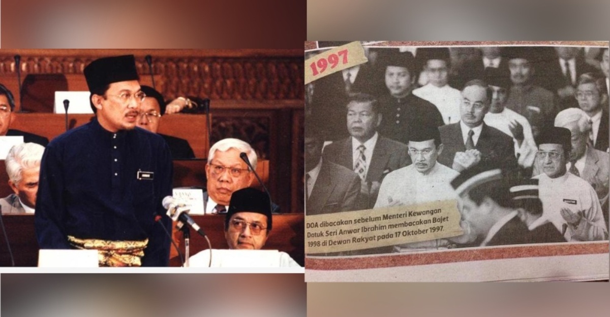 26 Tahun Berlalu, Singkap Intipati Belanjawan 1998 Dibentang Anwar
