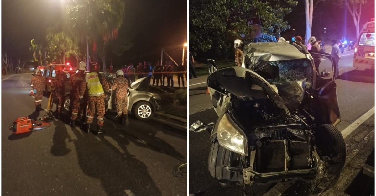 Warga Emas Maut SUV Rempuh Pokok