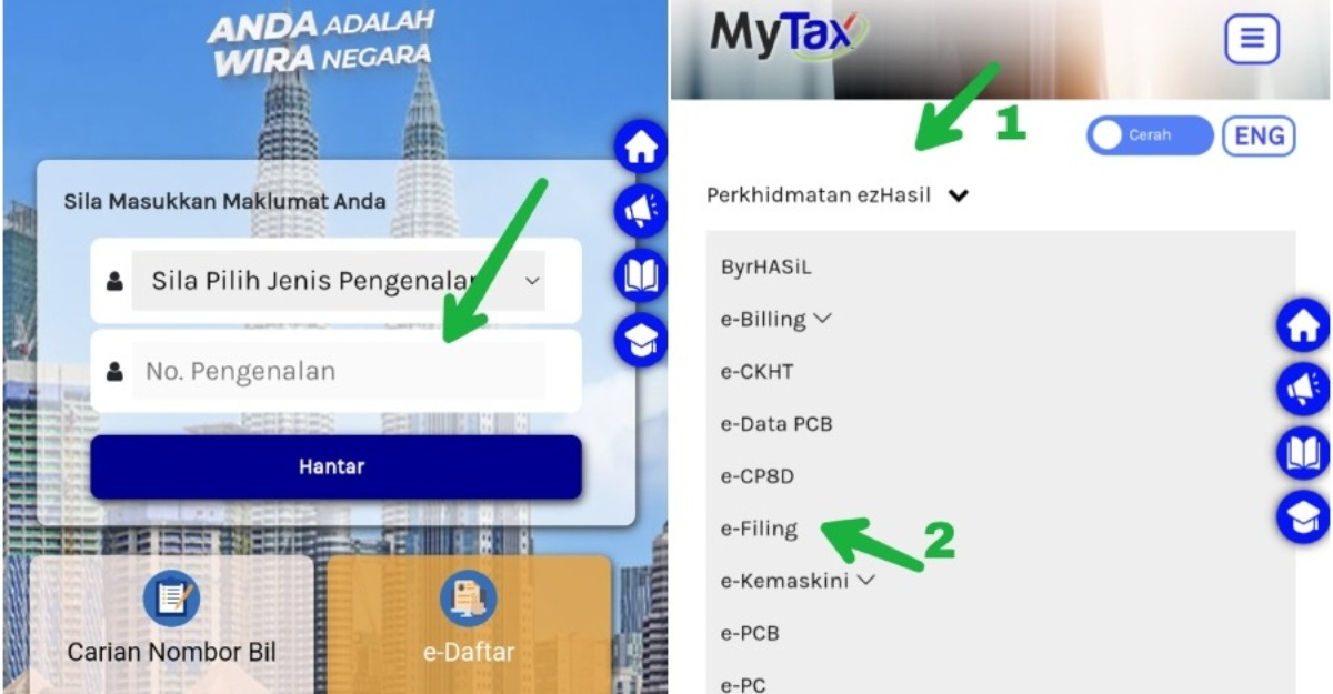 Khas Untuk Yang "First Time", Ini "Step By Step" Cara Nak Isytihar ...