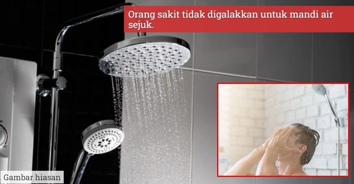 Mandi Air Panas Atau Sejuk, Mana Satu Lebih Baik? Ikuti Perkongsian Ini