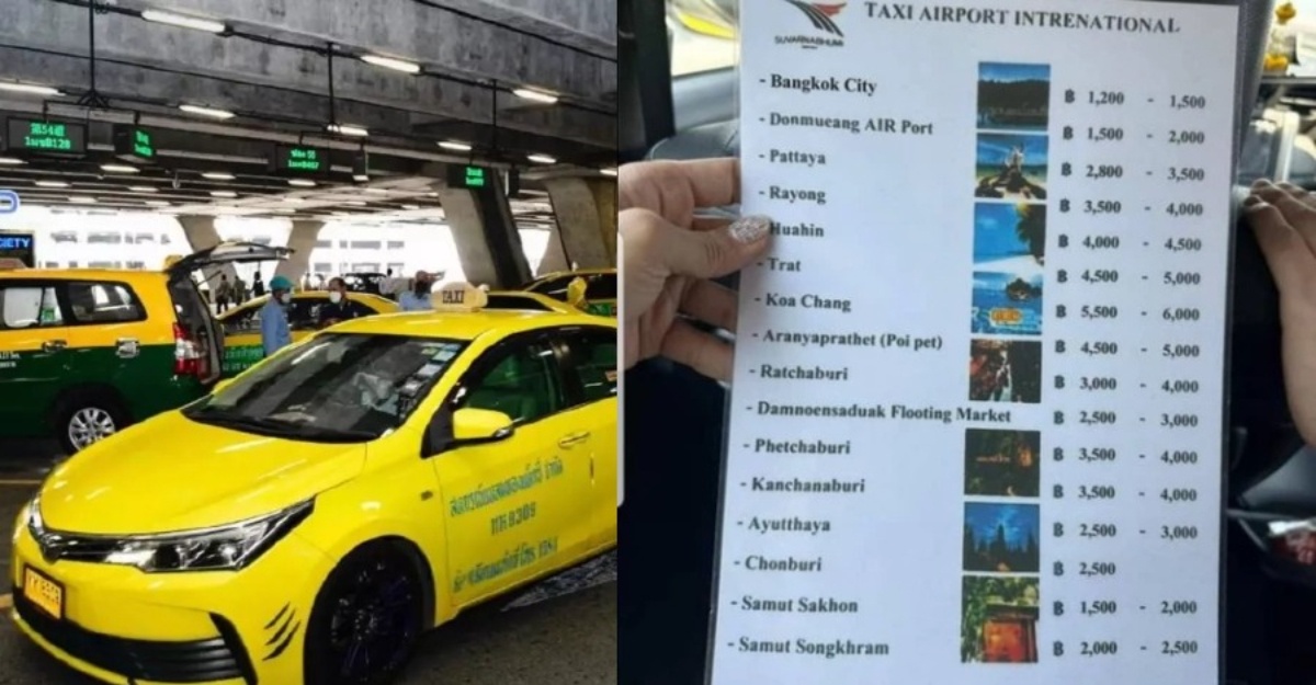 Padah Cas Melampau Tanpa Ikut Meter, Pemandu Teksi Di Thailand ...