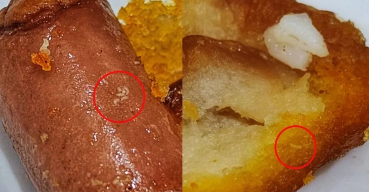 'Kejutan' Berbuka, Roti Gulung Sosej Didakwa Penuh Ulat