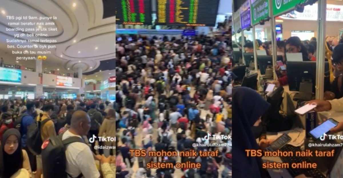 Tular TBS Sesak Semalam, Beratur Panjang Dapatkan Pas Masuk Sampai ...