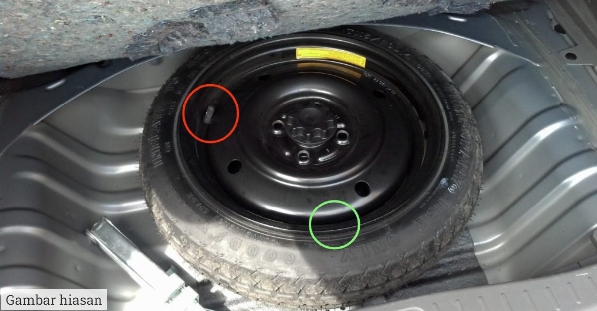 Senang Nak Isi Angin, Ini Tips Simpan Tayar "Spare" Dengan Betul