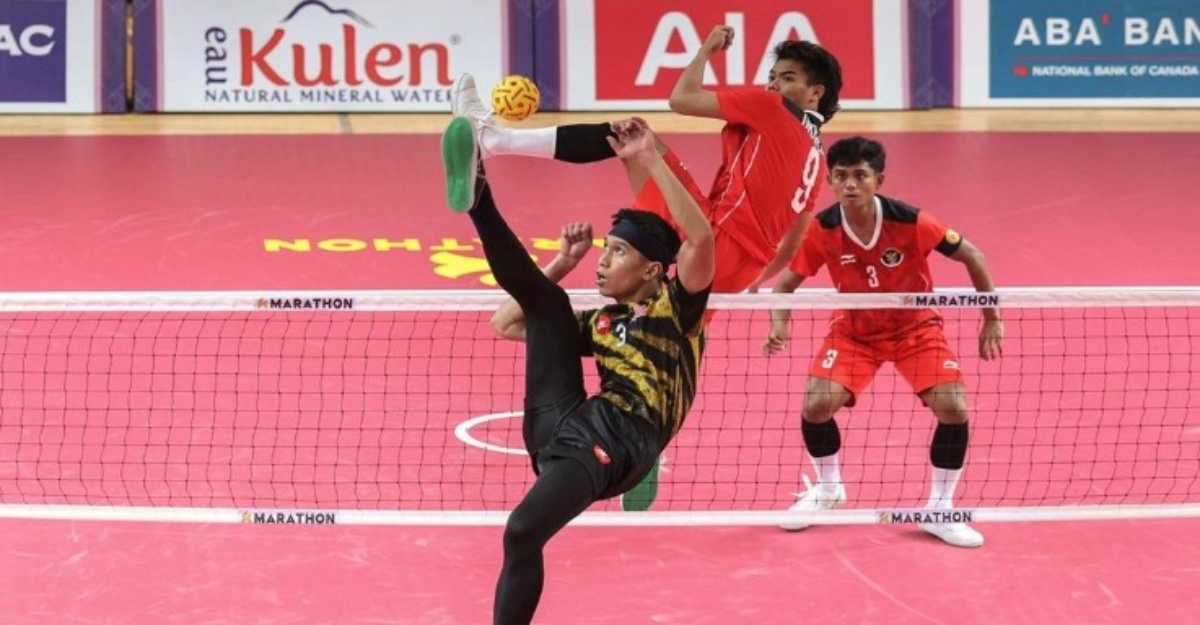 Skuad Sepak Takraw Terus Kempunan Raih Emas