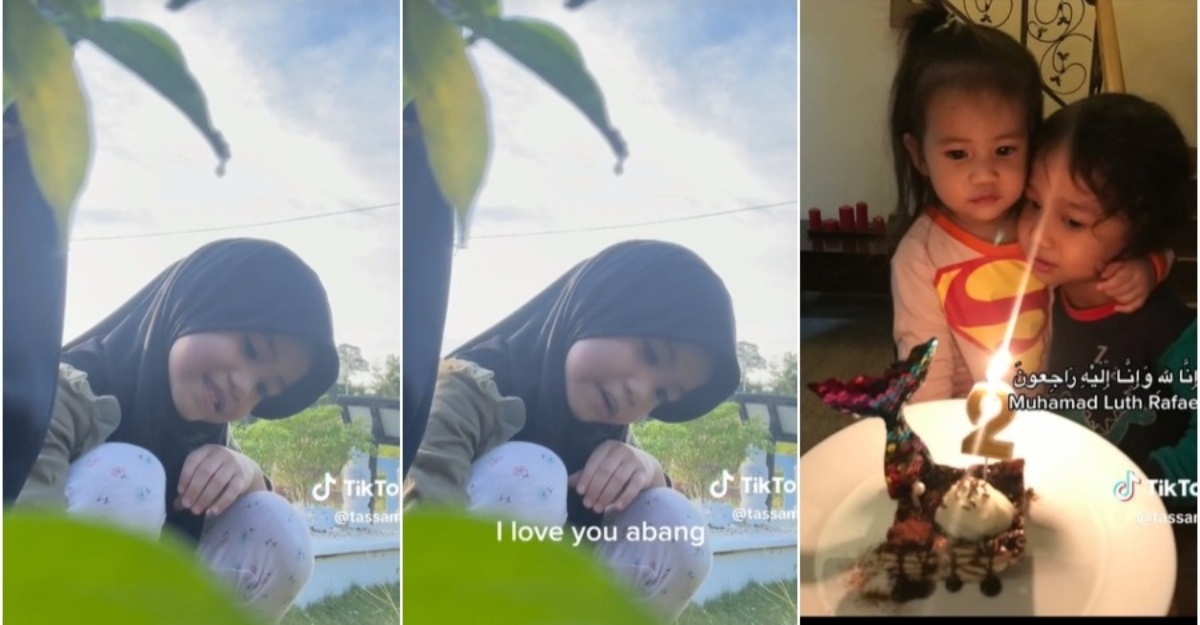 "I Love You Abang, So Much," Permintaan Adik Ni Nak "Celebrate Birthday ...