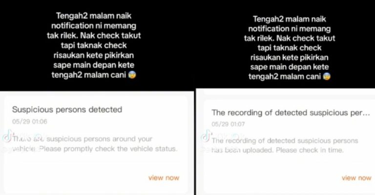 Tengah-Tengah Malam Naik Notifikasi "Suspicious Person" Berdekatan ...