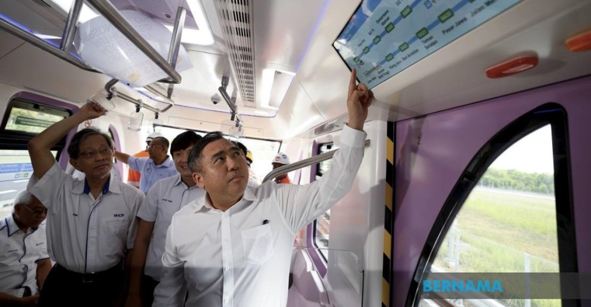 LRT3 Mula Beroperasi 1 Mac 2025 - Anthony Loke