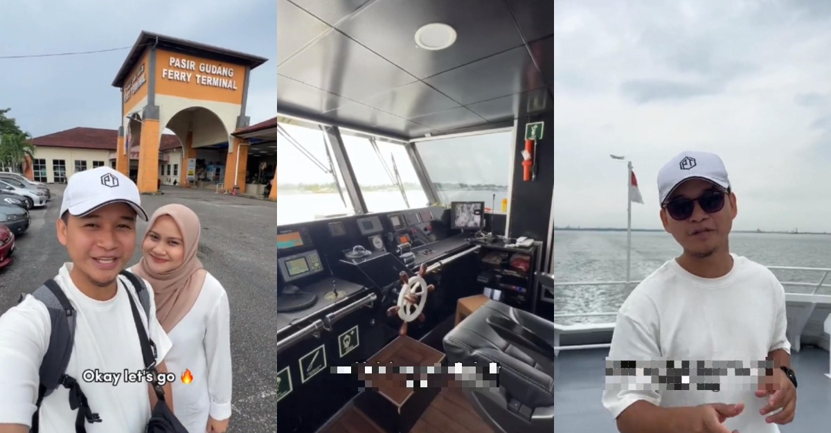 Harga Jauh Lebih Murah, Lelaki Ini Kongsi "Trip" Dari Terminal Feri Pasir Gudang Ke Batam