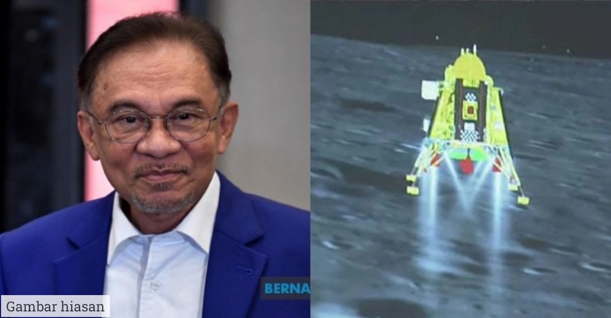 Anwar Ucap Tahniah Kapal Angkasa India Berjaya Mendarat Di Kutub ...