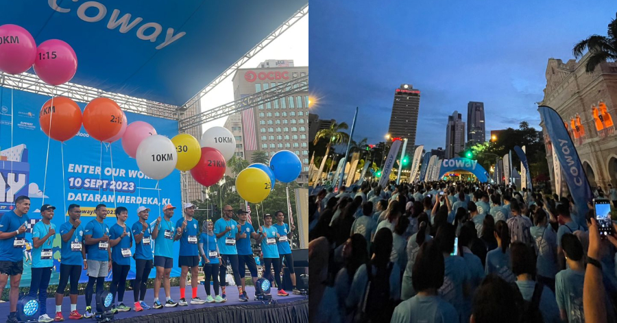 Lebih 10,000 Peserta Sertai Coway Run 2023 Di Dataran Merdeka