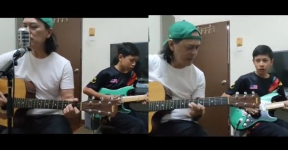 Tam Spider Selamba 'Goreng' Gitar Dengan Anak Sambil Nyanyi 'Still Got ...
