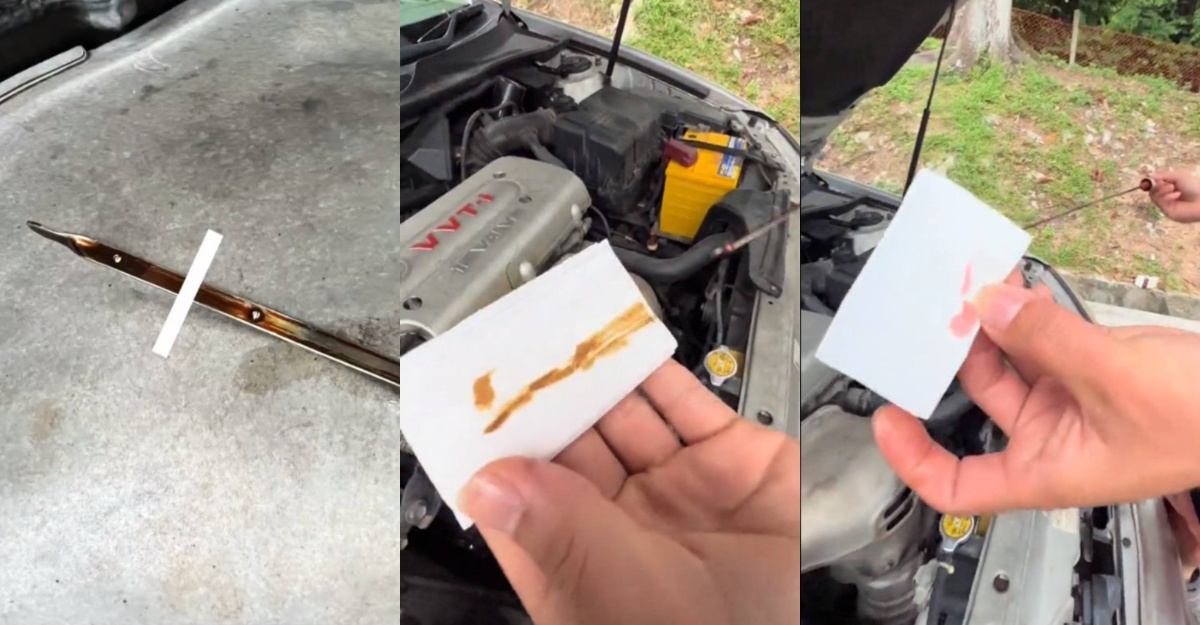 Mungkin Ada Yang Belum Tahu, Abang Ni Kongsi Cara "Check" Minyak Hitam ...