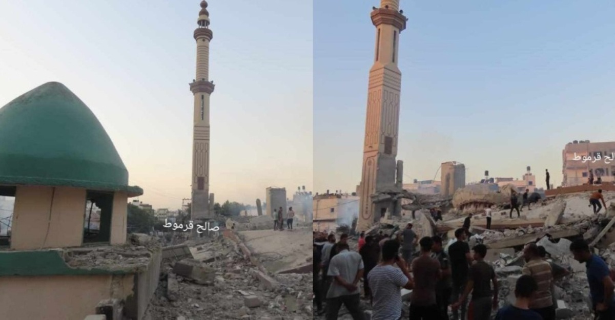 Serangan Udara Israel: Masjid Bersejarah Di Gaza Musnah - Kementerian ...