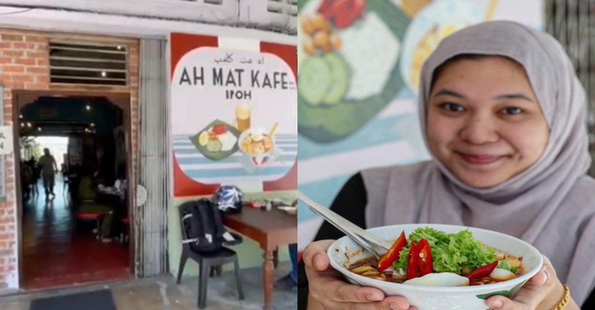 Anak Mamat Khalid Realisasikan Menu Mee Kari Laksa Di Ah Mat Kafe