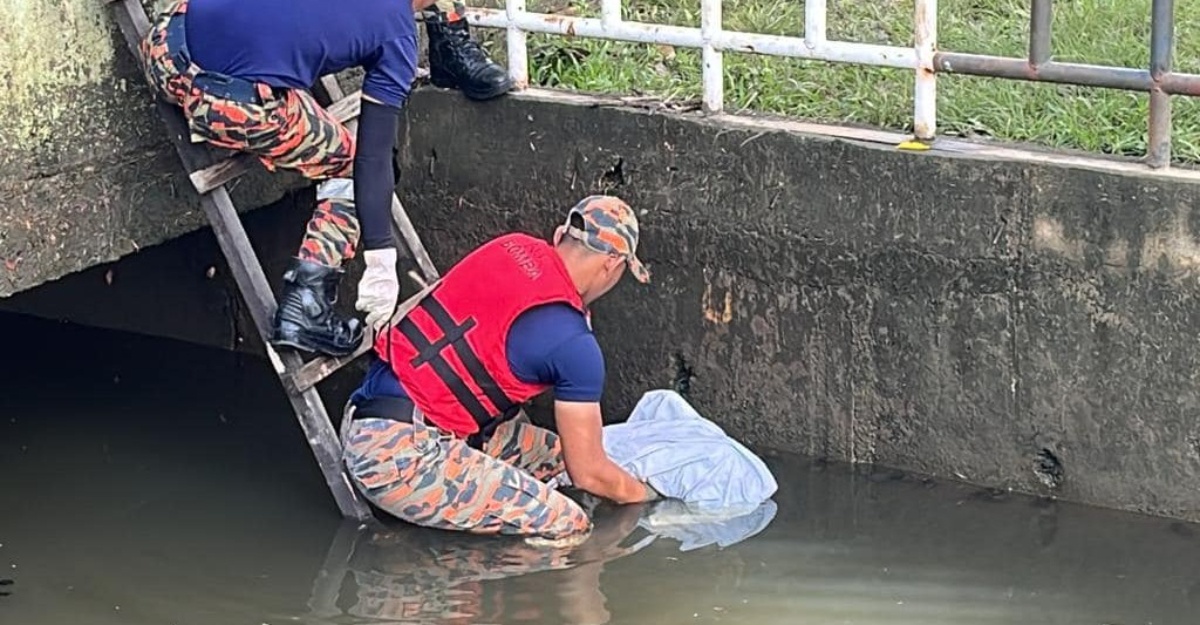 Kanak-kanak Jatuh Longkang Ditemui Maut