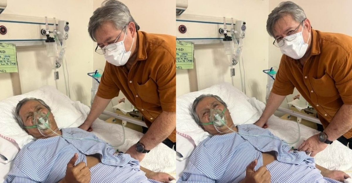 'Dia Sentiasa Hiburkan Papa,' Mustapha Kamal Lawat Isma Aliff Di Hospital