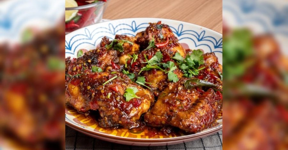 Resipi Ayam Masak Sos Tiram Ala Thailand