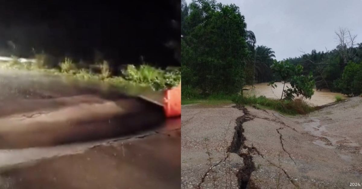 Jalan Mendap, Jalan Kuantan - Segamat Ditutup Hingga 28 Januari