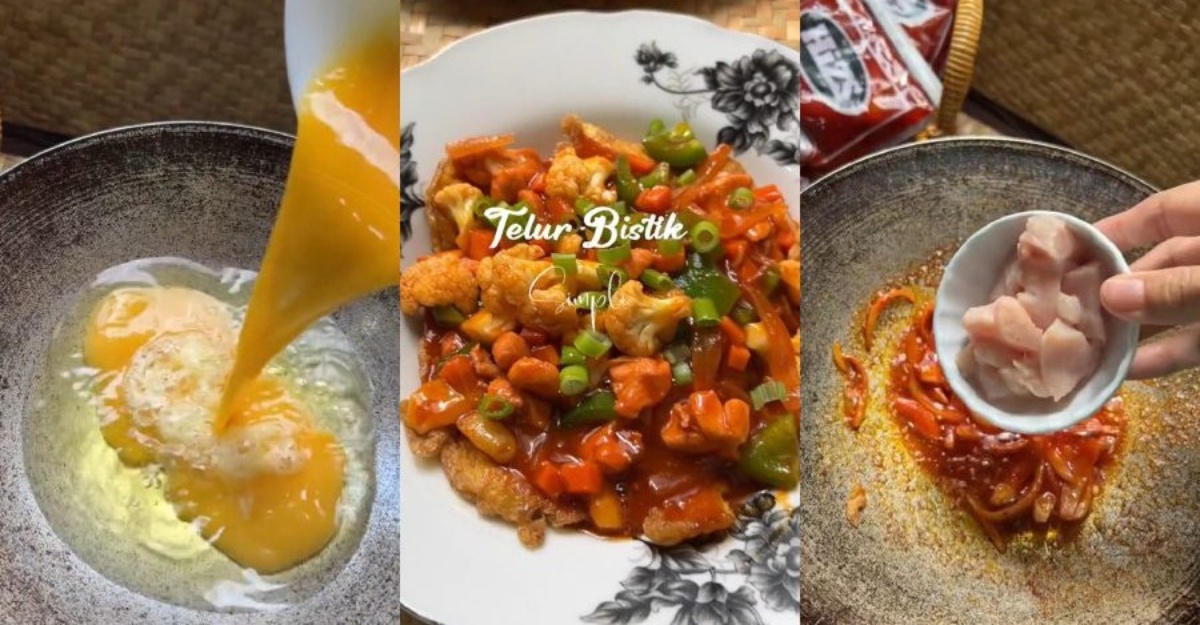 Bosan Makan Ayam? Cuba Resipi Telur Bistik Ini Pula!