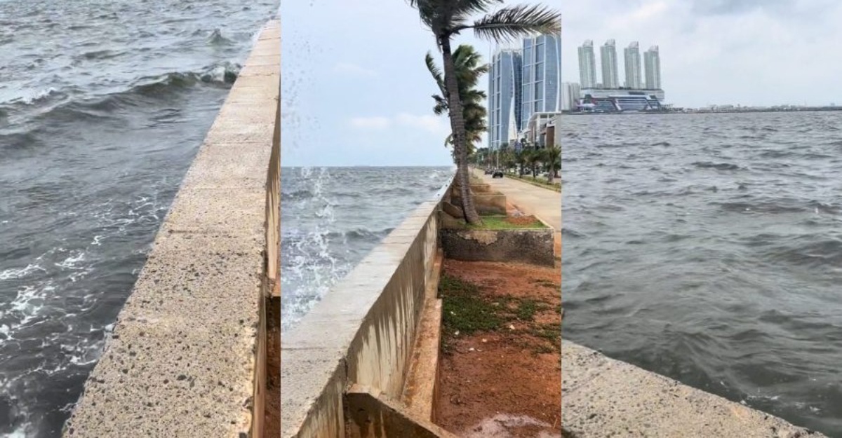 Orang Awam Tunjuk 'Bukti' Paras Air Laut Meningkat Di Jakarta