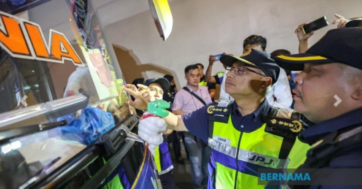 13 Bas Ekspres Dilarang Berada Di Jalan Raya, Empat Pemandu Positif Dadah - JPJ